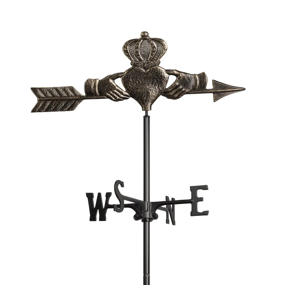 majestic garden weathervane irish Claddagh Design for Your Garden