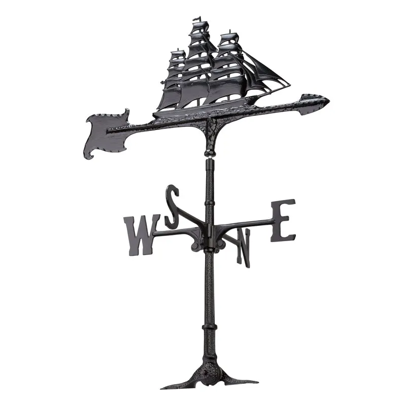 30″ Clipper Accent Weathervane | American Cast Bronze - Veteran Owned